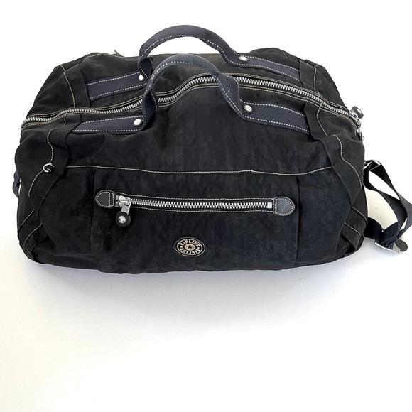 Kipling | Bags | Kipling Large Travel Gym Black Duffle Bag | Poshmark